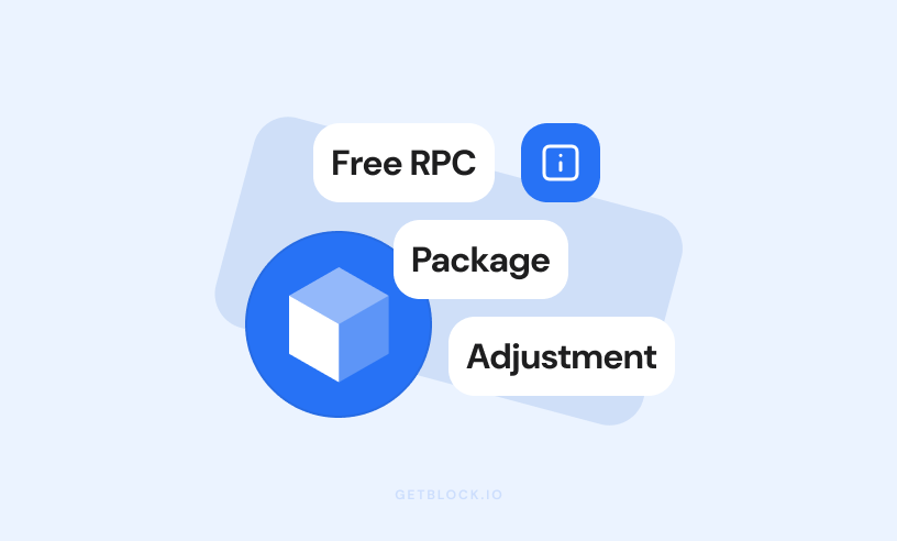 GetBlock Adjusts Its Free RPC Connection Package: Details | GetBlock.io