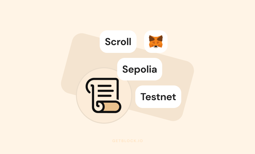 How to Add Scroll Sepolia to Metamask? | GetBlock.io